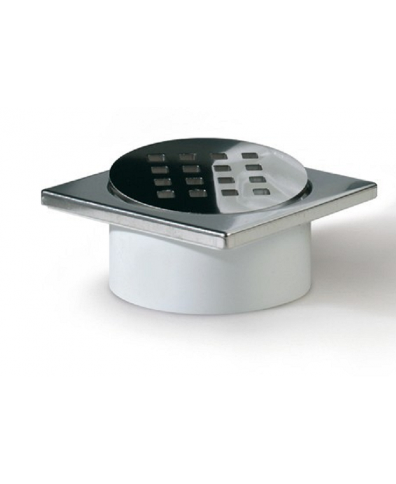 Sumidero con rejilla premium para ducha con lona técnica soldada de 150 ...